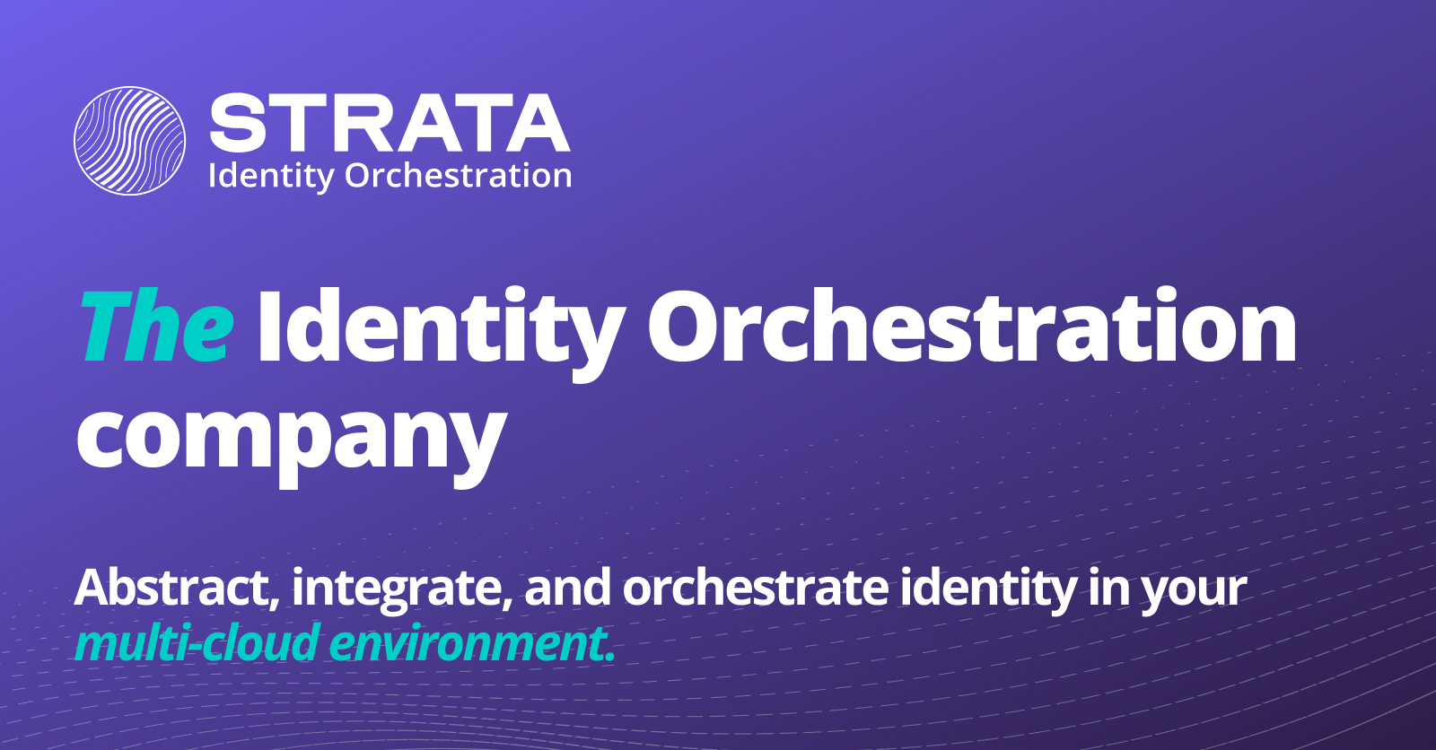 Strata.io | Identity Software Made to Unify IAM
